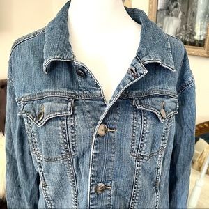 Jag Jeans | Jackets & Coats | Jag Denim Jacket Plus Size 2x Womens ...